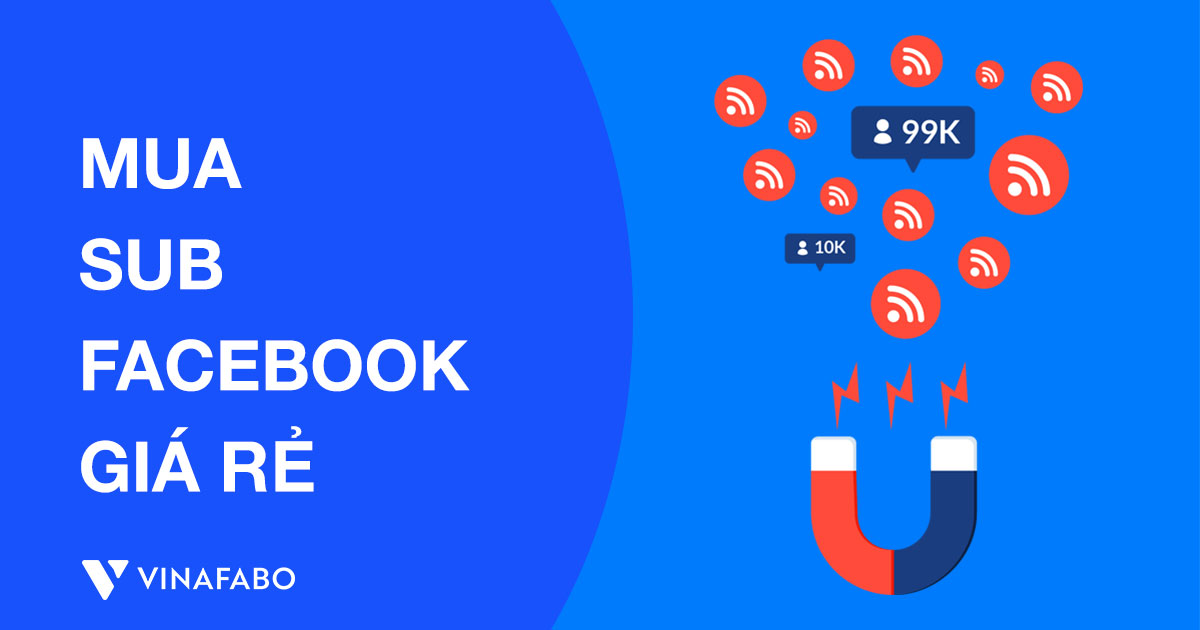 Mua sub Facebook giá rẻ - Dịch vụ tăng sub Facebook uy tín